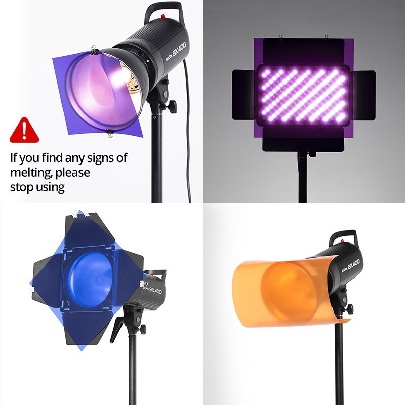 30cm Colored Overlays Transparency Color Film Plas... – Grandado