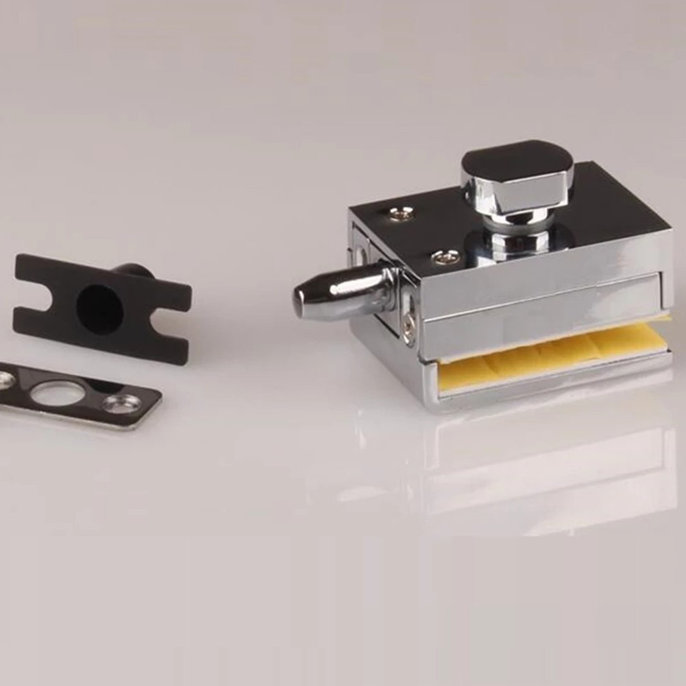 1PC Zinc Alloy Door Lock Thicken Free Opening Glas... – Grandado