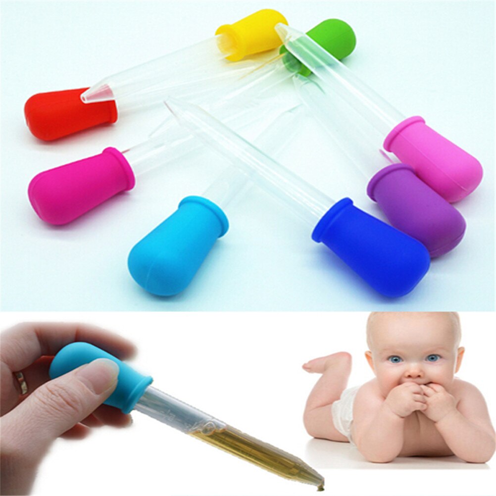 1pcs 5ml Clear Silicone Baby Medicine Feeder Dropp... – Grandado
