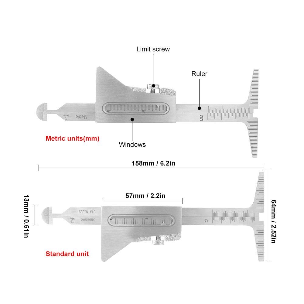Welding Gauge Inspection Rule Weld Inspection Gage... – Grandado