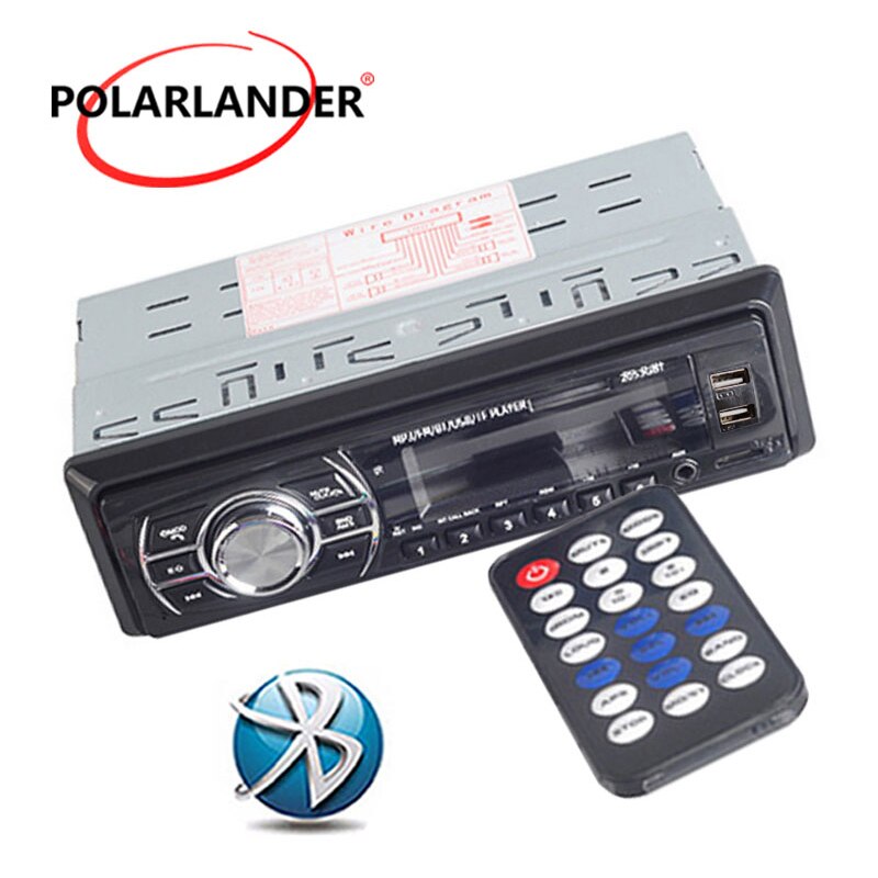 1 Din Bluetooth Aux-in Car Radio Support USB/SD/MM... – Vicedeal