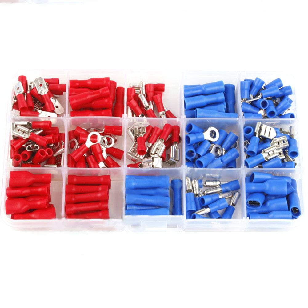 200Pcs/lot Insulated Electrical Wire Terminals Mix... – Grandado