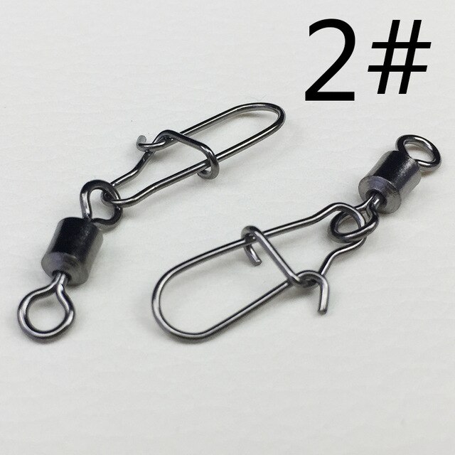 50PCS/Lot Connector Rolling Swivel with Nice Snap ... – Grandado