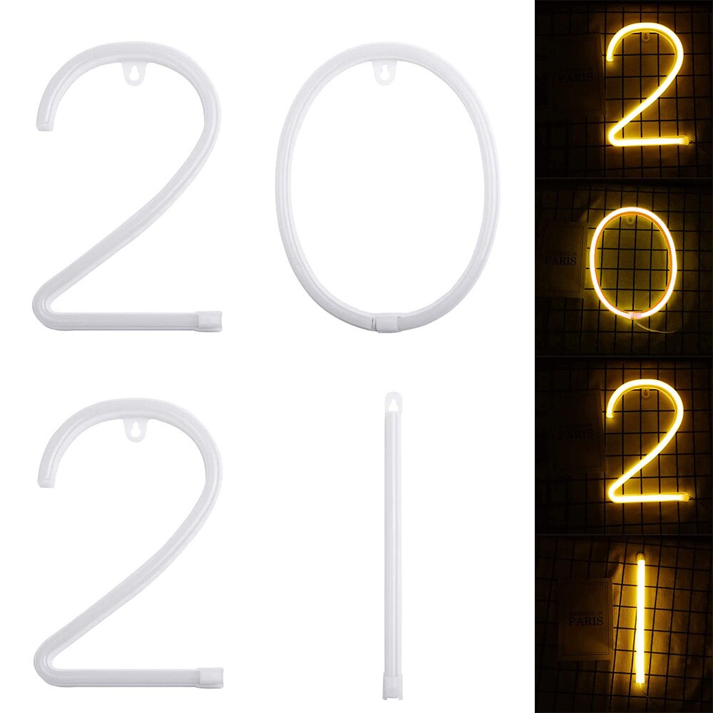 LED Neon Light Set Window Decoration Neon Light An... – Grandado