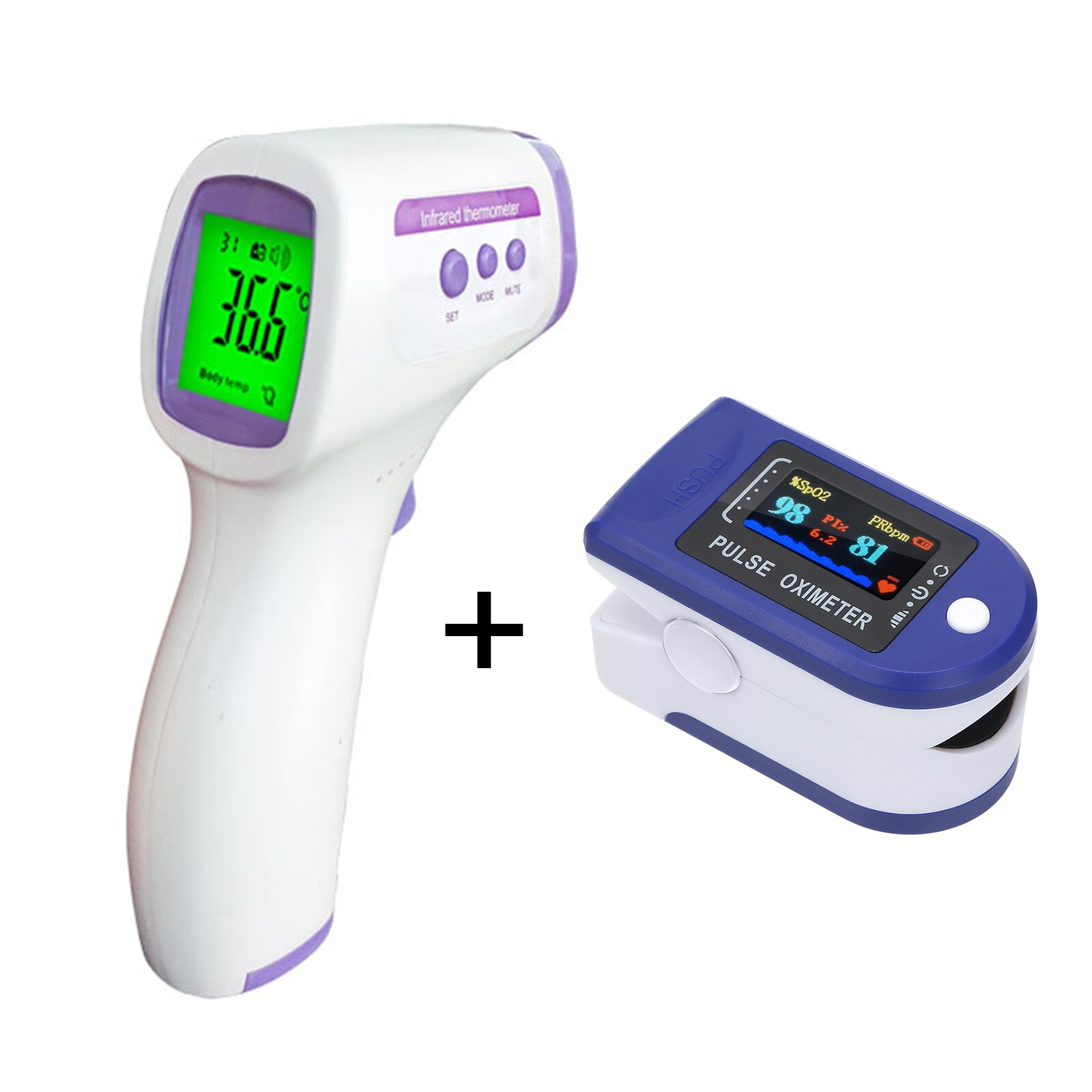 Pulsoxymeter Led Display Blood Oxygen Monitor SpO2... – Vicedeal
