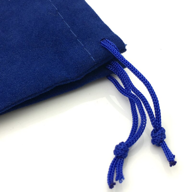 100Pcs / Lot Velvet Navy blue 5*7cm Jewelery Bags ... – Grandado