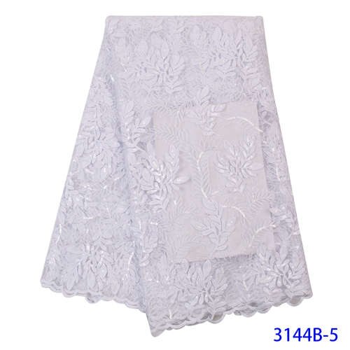 Gold French Lace Fabric Net Lace Fabric Sequin Fab... – Grandado