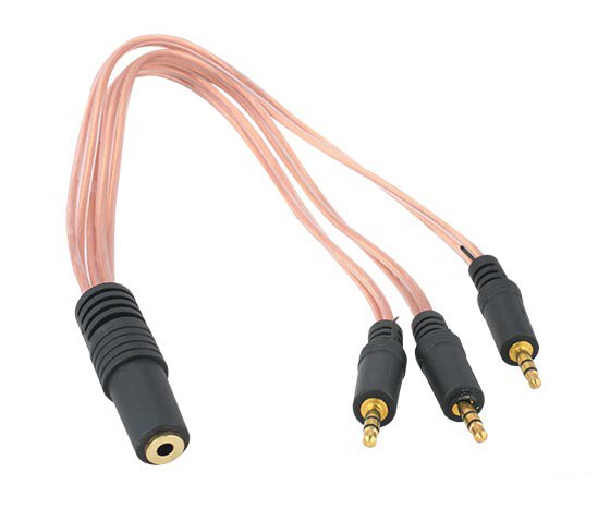 3.5 MM STEREO FEMALE TO/3X3.5 STEREO MALE 5 + 1 CA... – Grandado