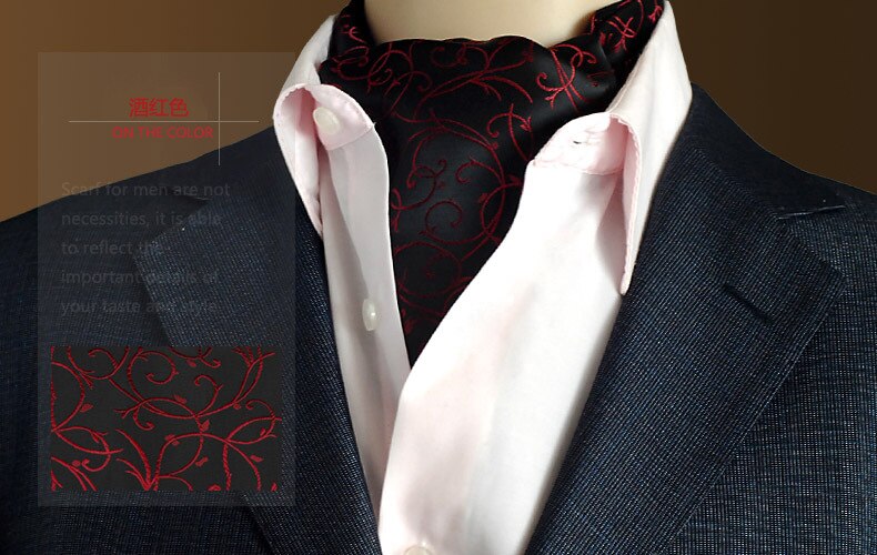 Mænd vintage bryllup formelt halsbånd ascot scrunc... – Grandado Mænd vintage bryllup formelt halsbånd ascot scrunc... – Grandado