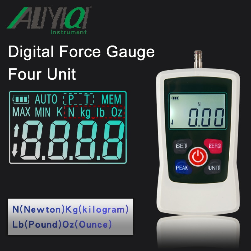 2-200N Digital Force Gauge Push Pull Gauge Portabl... – Vicedeal