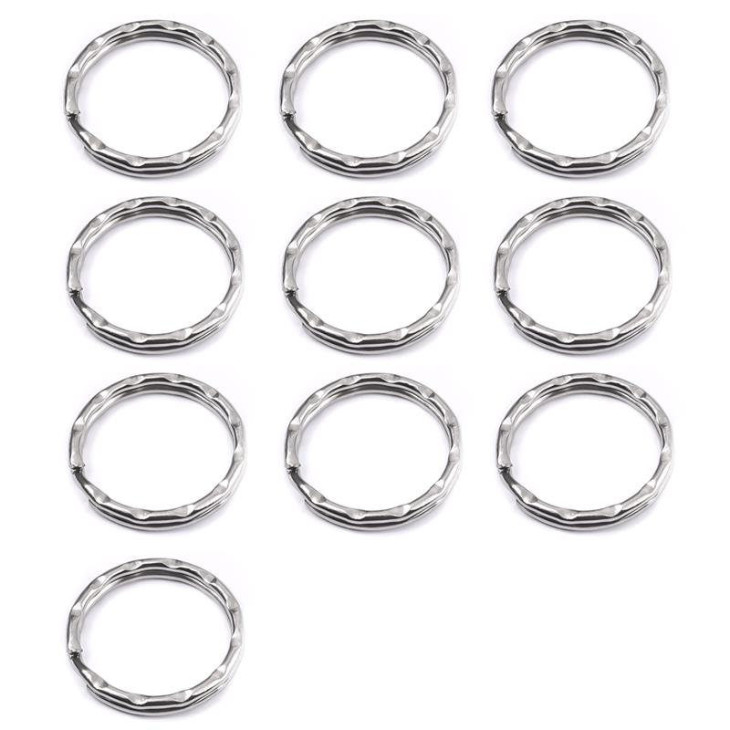 10/50 stuks 28mm Metalen Sleutelhanger Open Jump R... – Vicedeal