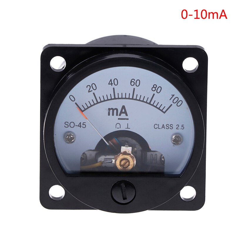 Amperímetro redondo DC 0-100mA, medidor de Panel a... – Grandado Amperímetro redondo DC 0-100mA, medidor de Panel a... – Grandado