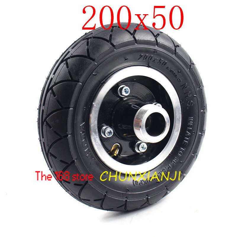 200x50 wheel tyre Electric Scooter Tyre With Wheel... – Grandado
