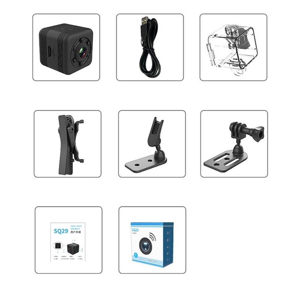 Durable SQ29 Portable camera home hotspot WIFI nig... – Grandado