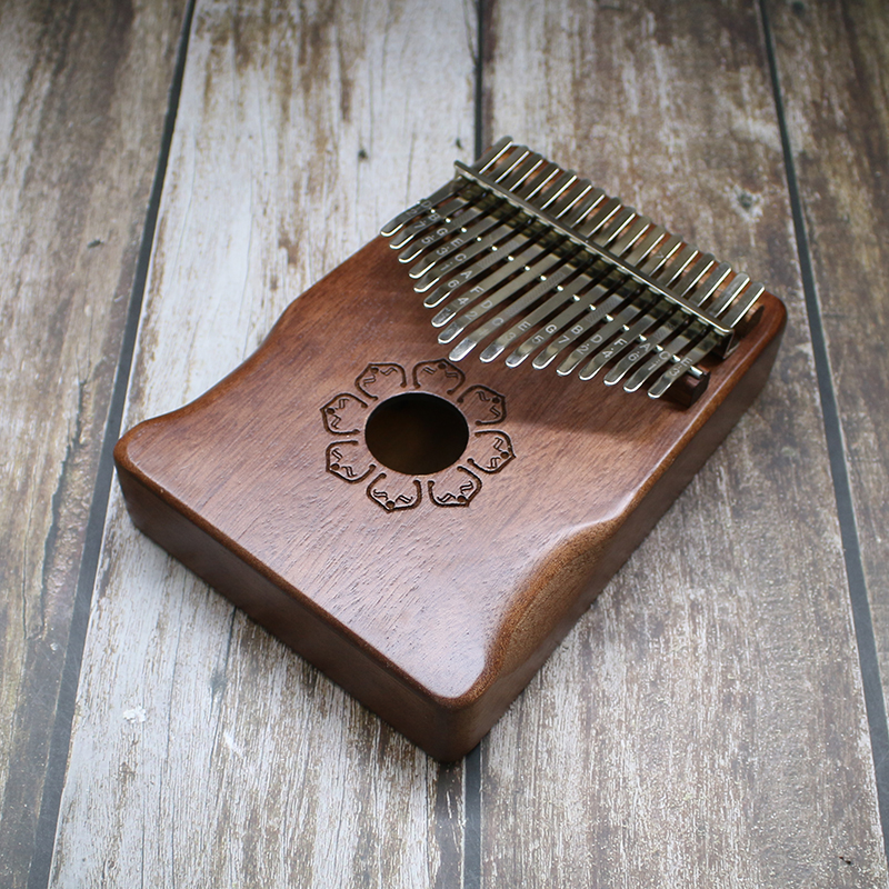 Piano à pouce Kalimba 17 touches fabriqué à partir... – Grandado