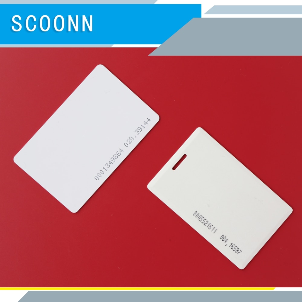 10pcs/lot rfid card 125khz TK4100 blank smart card... – Grandado