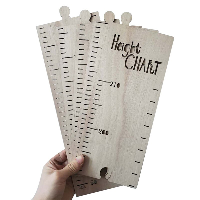 Nordic Wood Height Growth Chart Height Ruler Kids ... – Grandado
