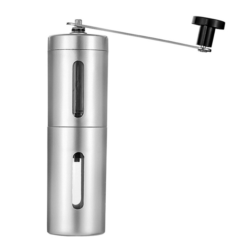 1pc Silver Coffee Grinder Mini Stainless Steel Han... – Grandado