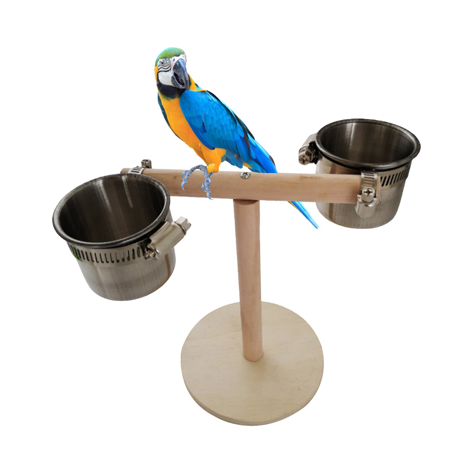 Parrot Chewing Toy Bird Toy Log Color Swing Stand ... – Grandado