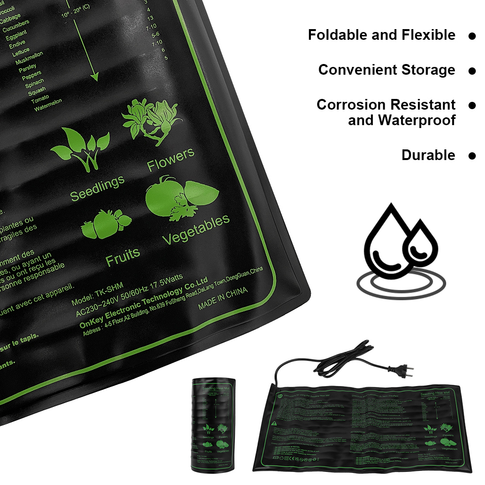 50x25cm 220V EU Plug Plant Seed Germination Propag... – Grandado