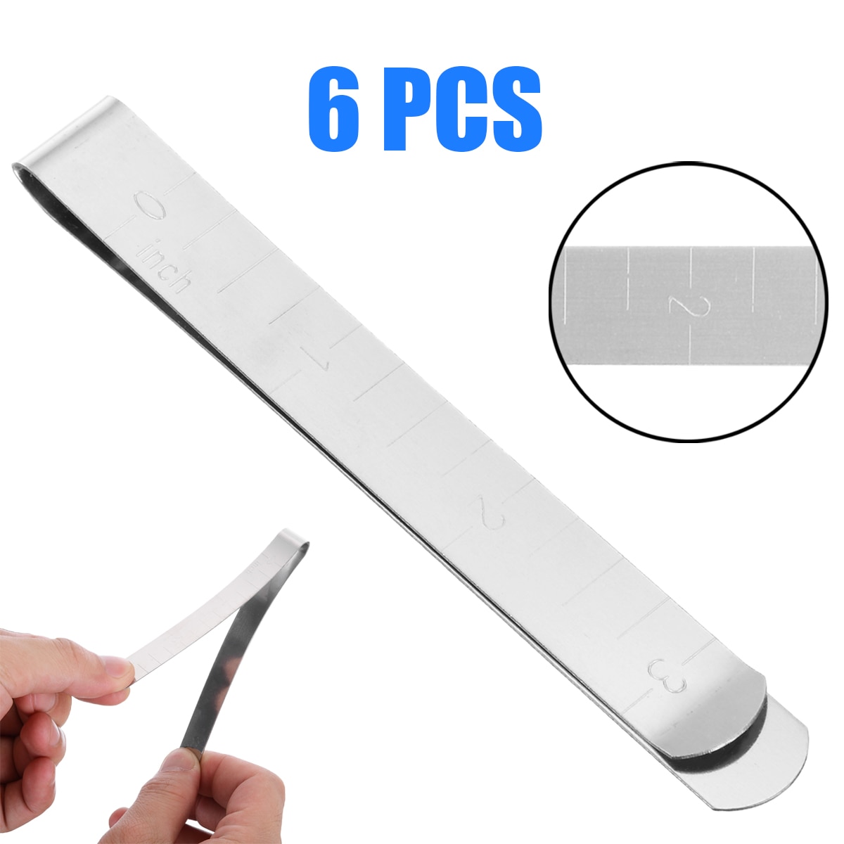 6pcs Metal Sewing Crimping Clip Stainless Steel He... – Grandado