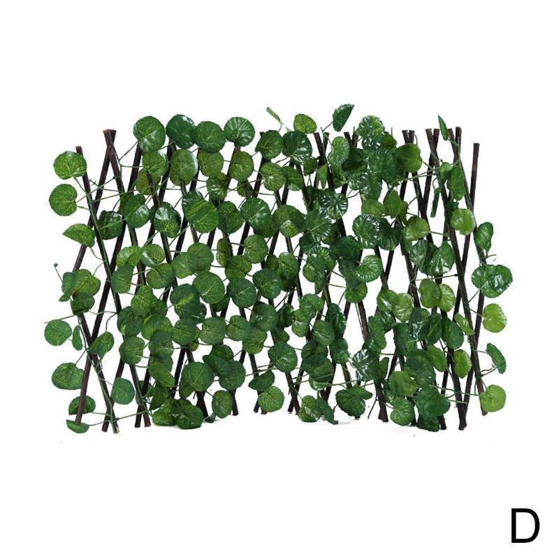 Uttrekkbart kunstig hage gjerde utvidbart faux per... – Grandado