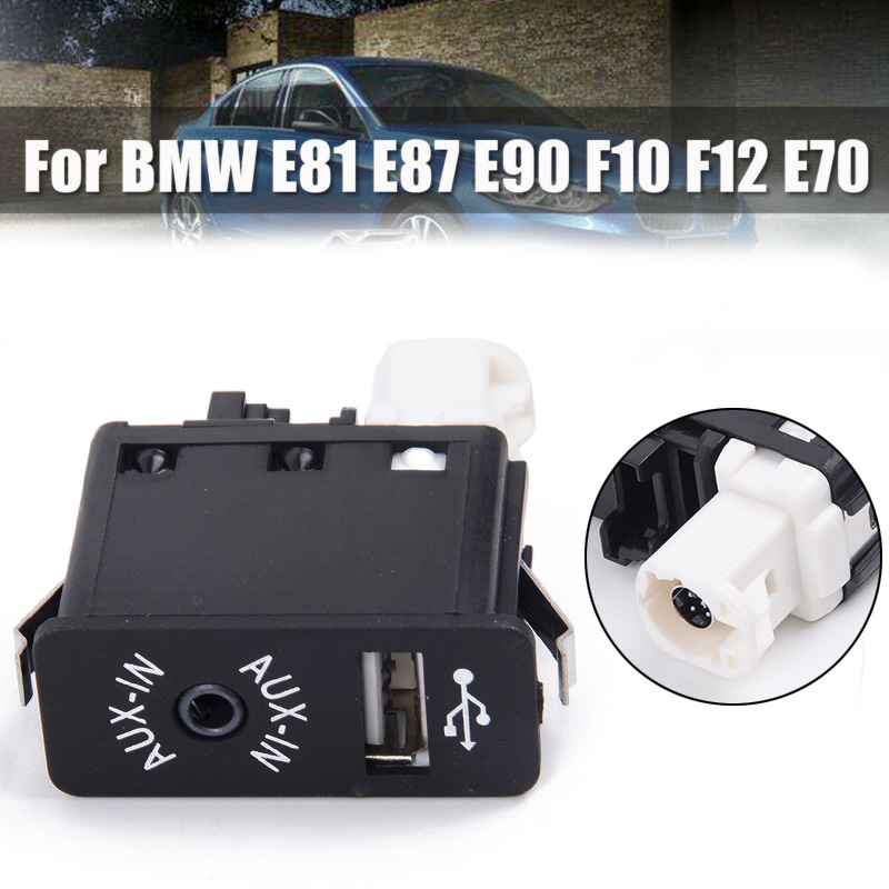 1pc USB AUX Eingang Buchse Schalter Für BMW E81 E8... – Grandado