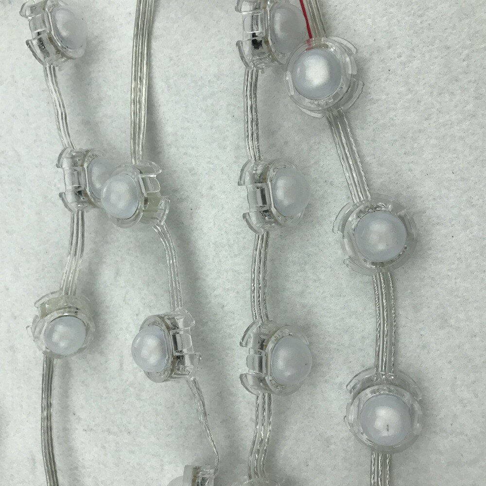 50pcs 5.5cm spacing DC5V 20mm WS2811 5050 SMD pixel module;clear wire ...