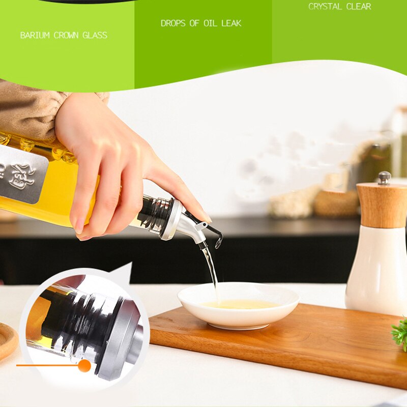 250Ml Azijn Fles Kruiderij Fles Glazen Fles Olie G... – Grandado