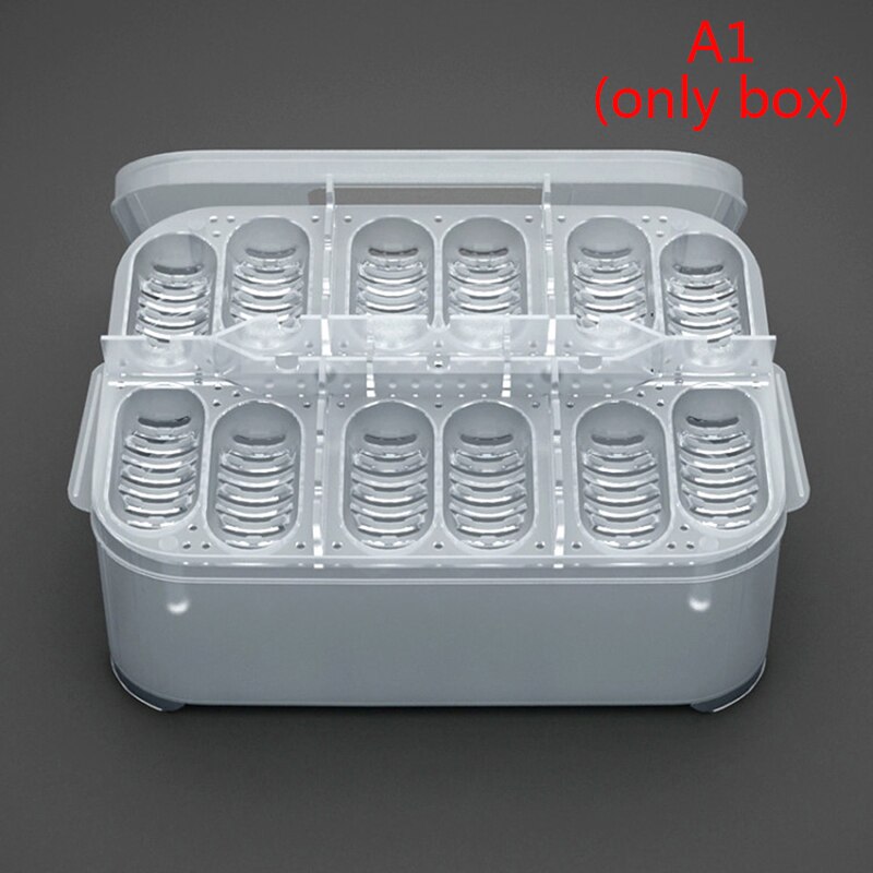 12 Grids Hatch Box Snake Lizard Reptile Egg Tray B... – Vicedeal