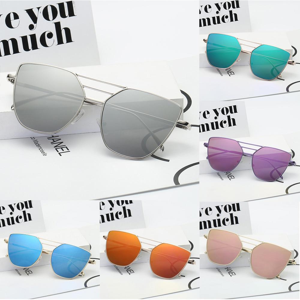 Platte Top Luxe Classic Mannen Vrouwen Spiegel Zon... – Grandado