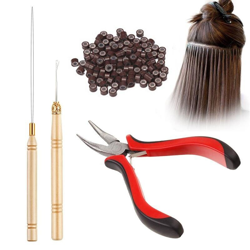 Hair Extension Kit Tangen Trekken Haak Kraal Appar... – Grandado