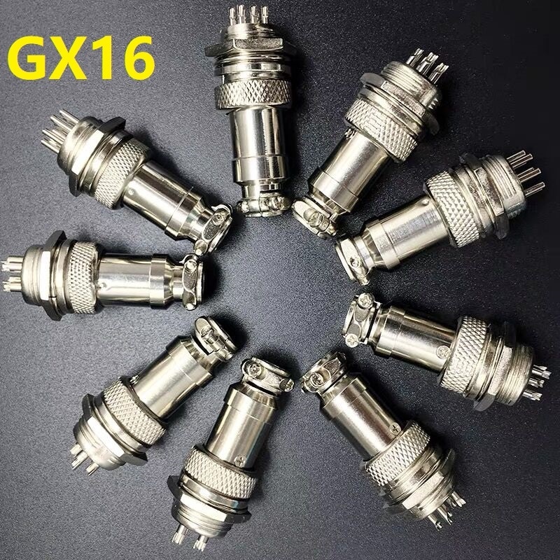 1Set GX16 2/3/4/5/6/7/8/9/10Pin 16mm Male+Female W... – Vicedeal