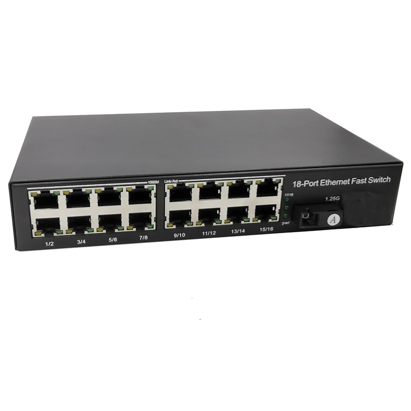 Gigabit Ethernet switch Fiber Optical Media Conver... – Vicedeal