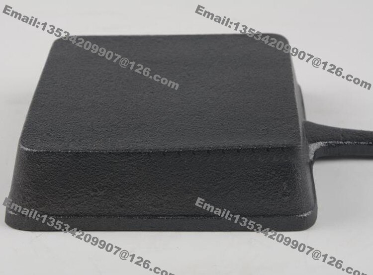 14x14cm Mini Square Cast Iron Skillet Fry Pan – Grandado