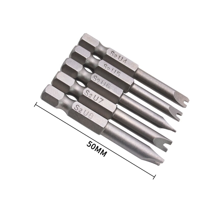 5Pcs/Set U Shaped Screwdriver Security Bit Set Tam... – Grandado