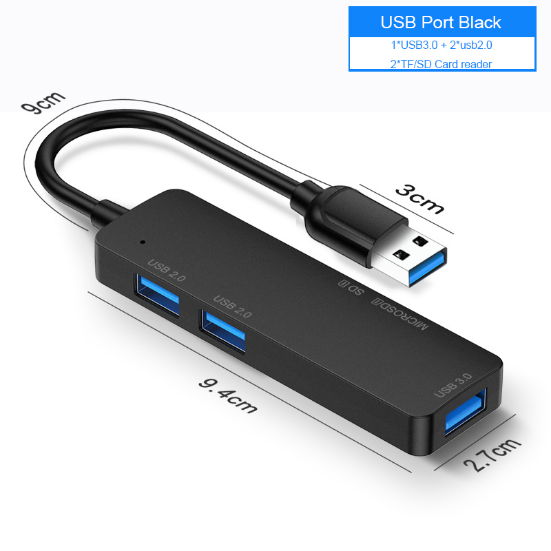 5-Port Usb 3.0 Hub High Speed Type C Usb Hub Kabel... – Vicedeal