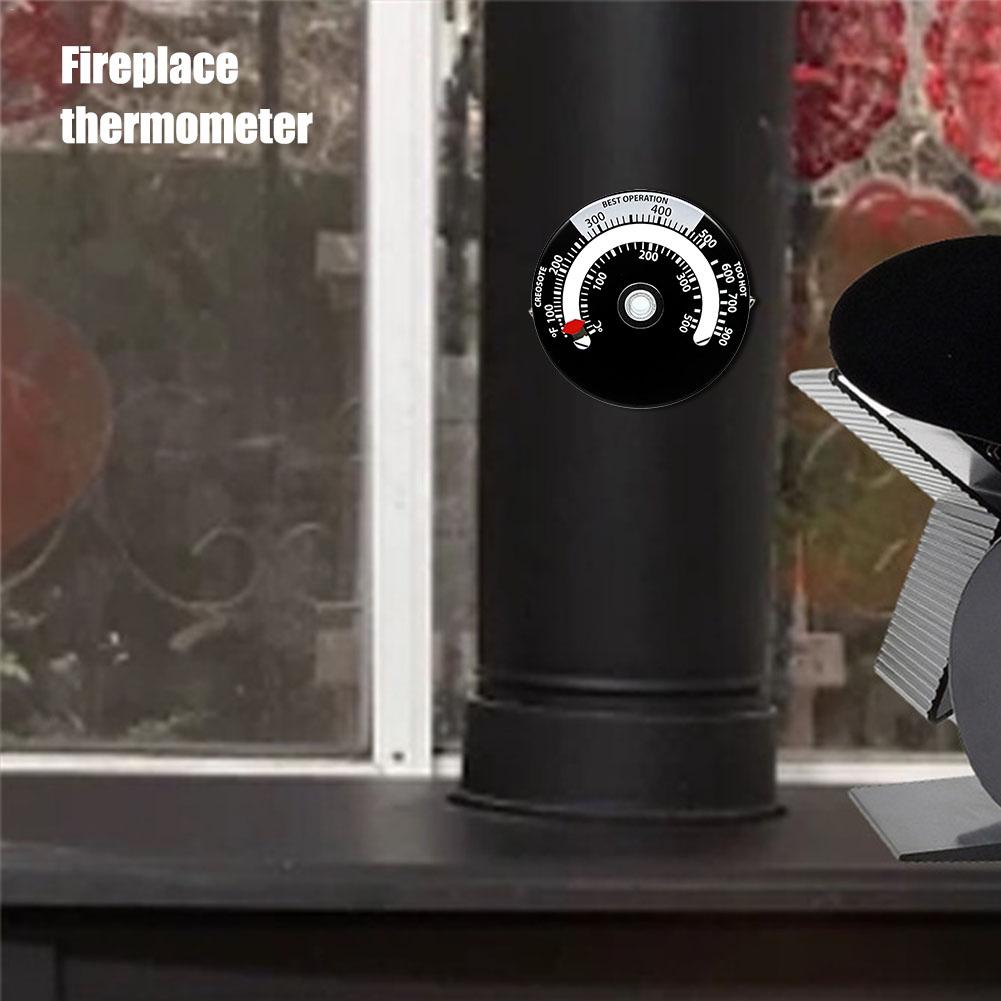 Magnetic Stove Flue Pipe Thermometer Home Fireplac... – Vicedeal