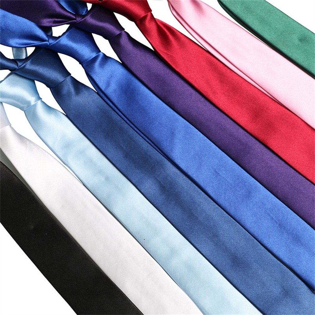 Mens Pre-tied Neck Tie Multicolor Smooth Classic S... – Grandado