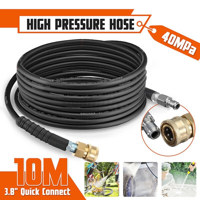 10M Hoge Druk Water Reinigen Slang 5800PSI Outlet ... – Vicedeal