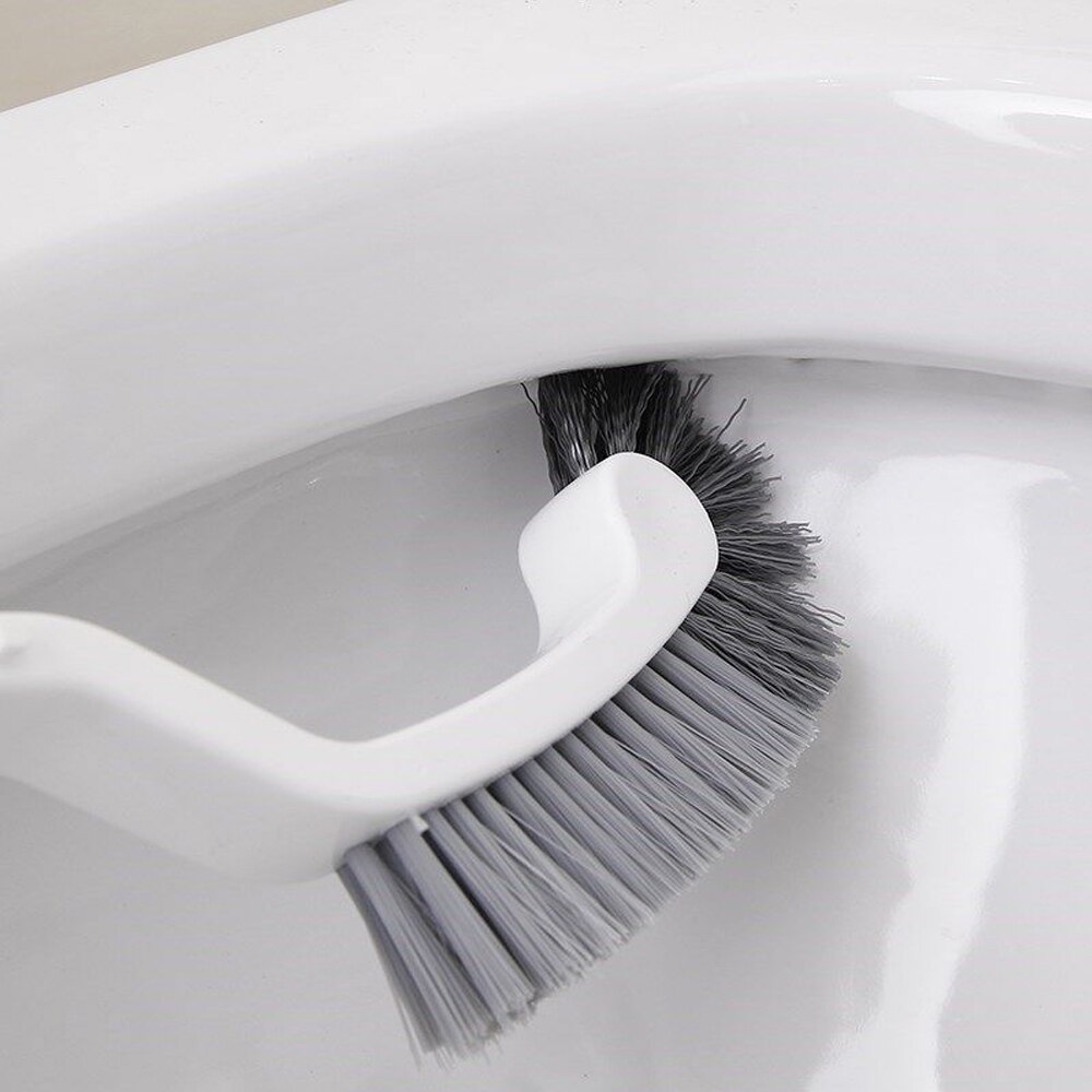 1PC Wc Pinsel Dead Ecke Reinigung Doppel Seite Geb... – Vicedeal