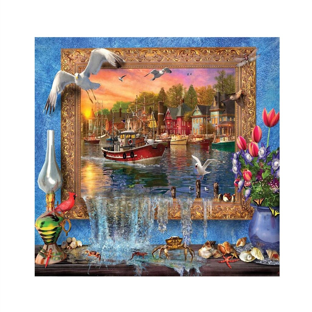 Christmas puzzle Theme 1000 Piece Adult Children P... – Grandado