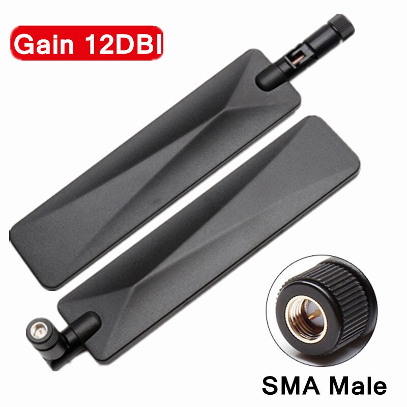 Omnidirectional High Gain Flat Paddle Router Anten... – Grandado