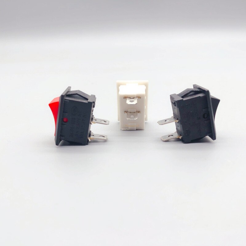 10Pcs KCD1-101 3A/250V Kleine Zwarte 10*15Mmspst 2... – Grandado