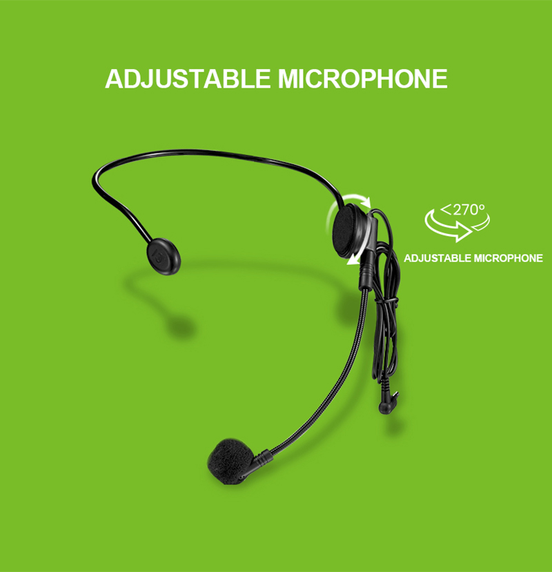 UHF Draadloze Headset Microfoon Microfoon MICROFOO... – Vicedeal