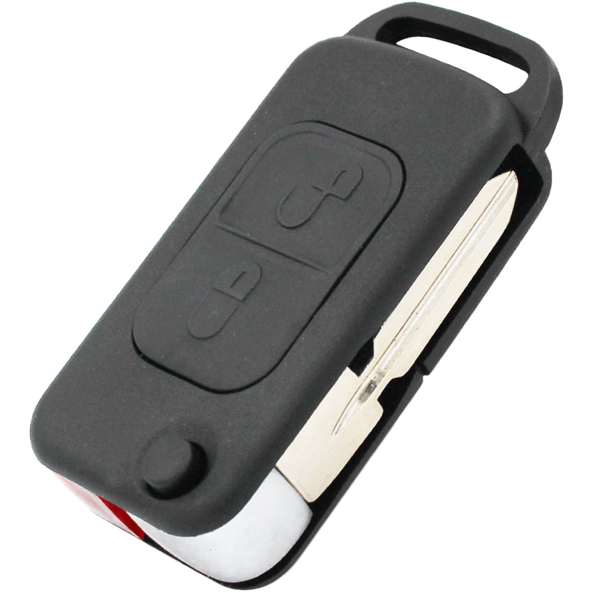 2 Buttons Remote Car Key Shell Case Blank Fob for ... – Grandado