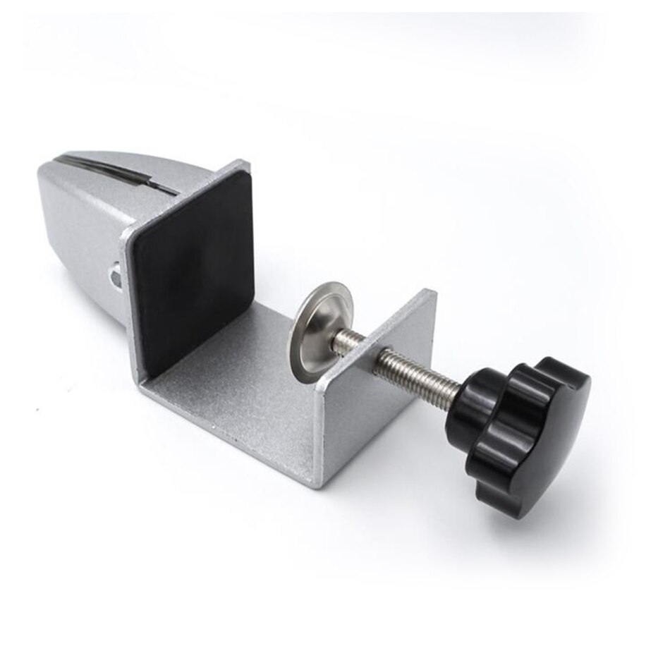 Aluminum alloy desk screen clamp Glass baffle clip... – Vicedeal