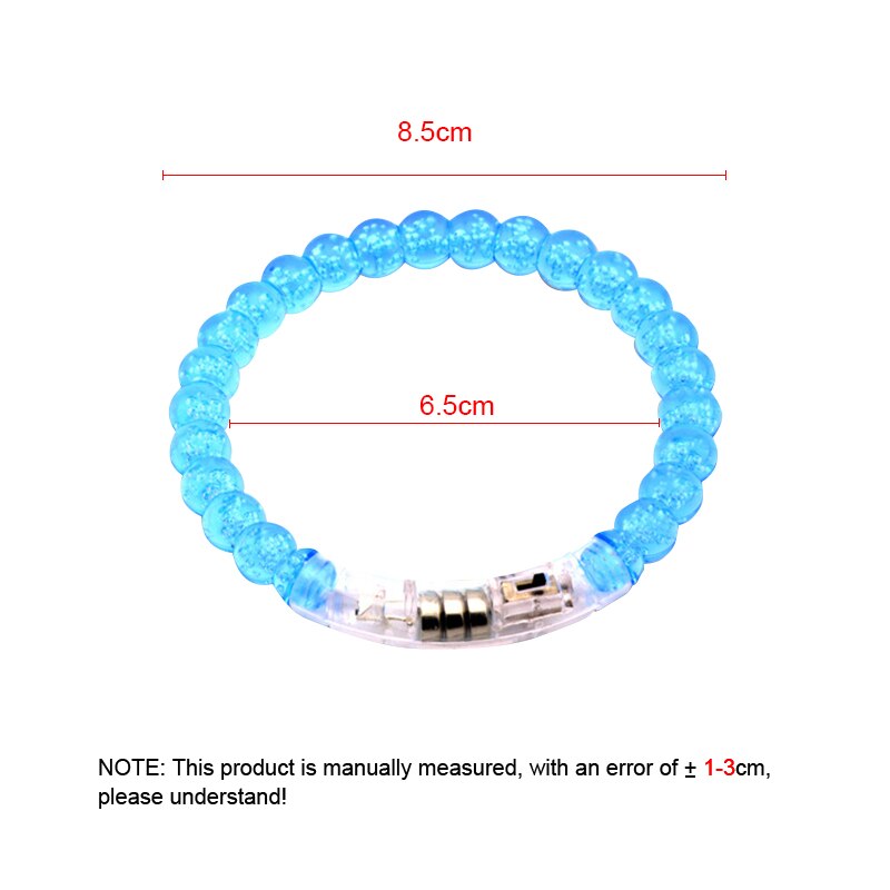 10PCS Flashing LED Party Bracelet Wristband Dance ... – Grandado