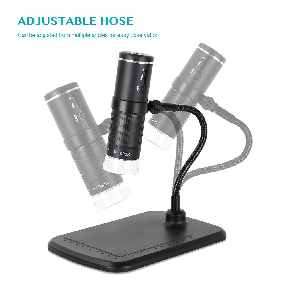 1000X Digital WIFI Microscope 8 LED 800mAh Recharg... – Grandado