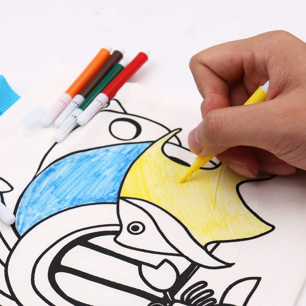 12pcs/lot Non-woven DIY Graffiti Painting Drawing ... – Grandado